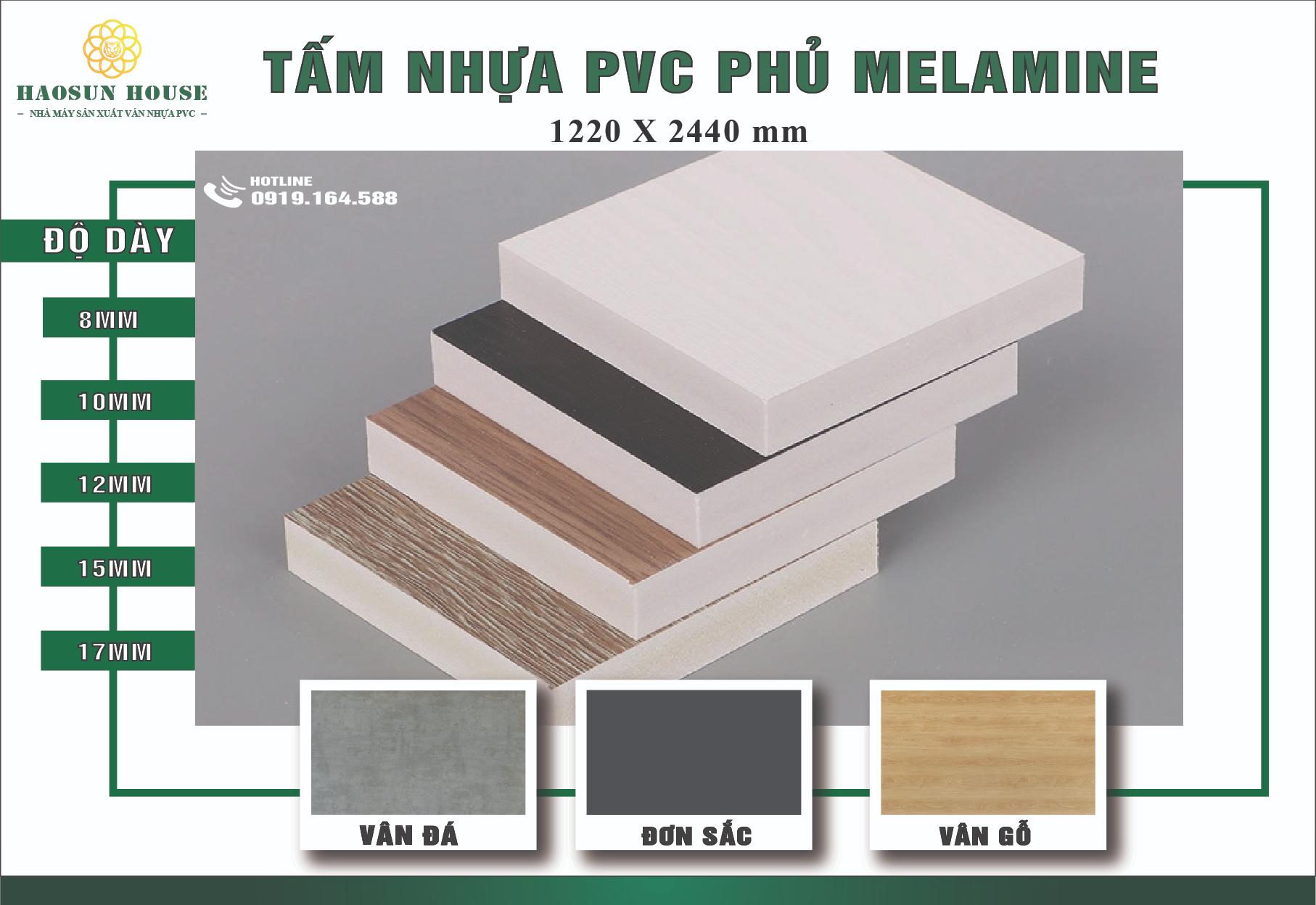 Tấm Nhựa PVC Melamine: Ưu Điểm, Ứng Dụng & Mẫu Mã